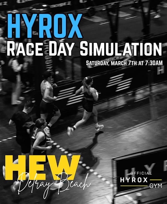 Hyrox Simulation Finder | Hybrid Athlete Club