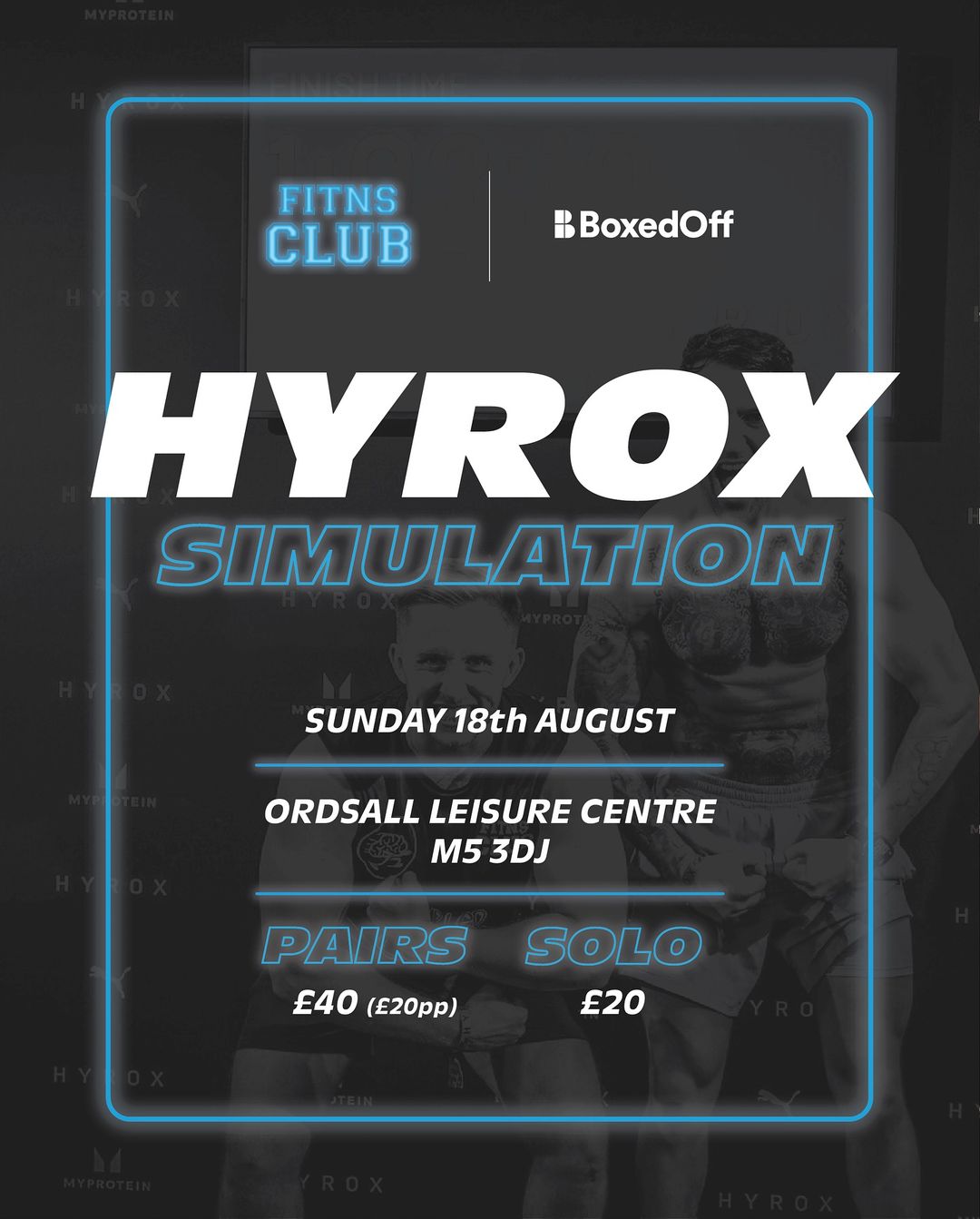 Hyrox Simulation Finder | Hybrid Athlete Club