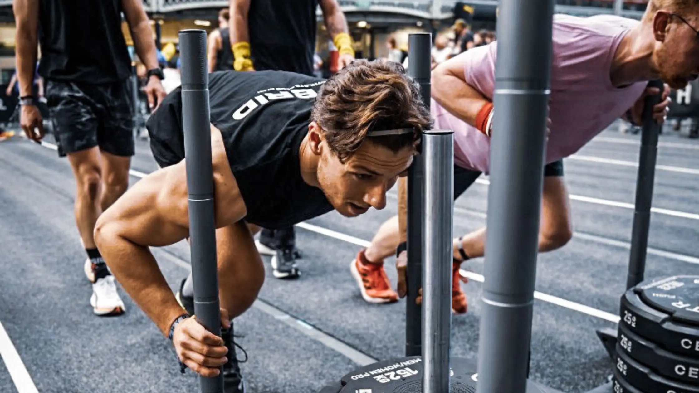 Optimising Your Hyrox Sled Push Technique | Hybrid Athlete Club